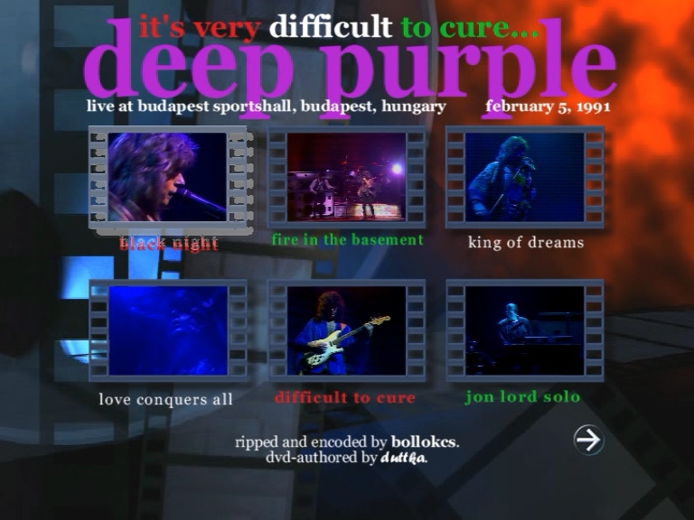 Deep Purple - Slaves And Masters Tour: Live at Budapest Sports Hall, 05.02.1991 [2011, Rock ...