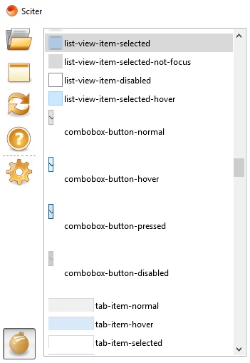 Topic: Select arrow / sciter