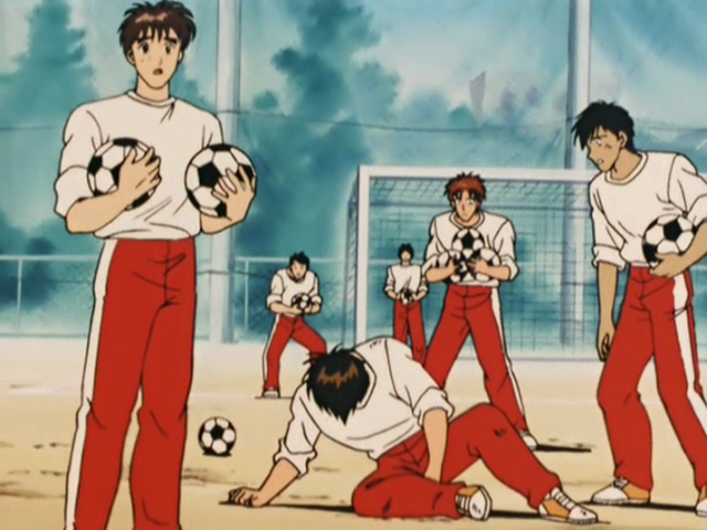 Бей, голубая легенда! / Aoki Densetsu Shoot! / Blue Legend Shoot ...