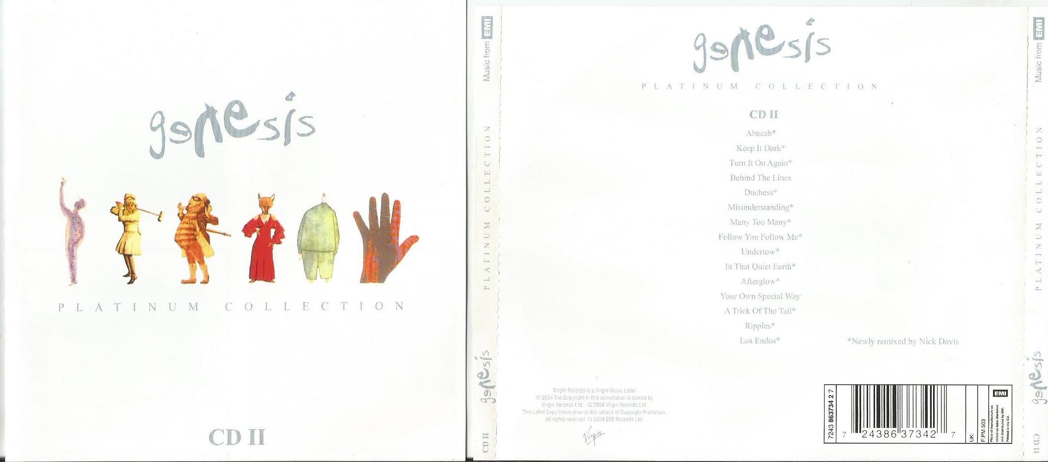 Genesis Platinum Collection Records, LPs, Vinyl and CDs - MusicStack