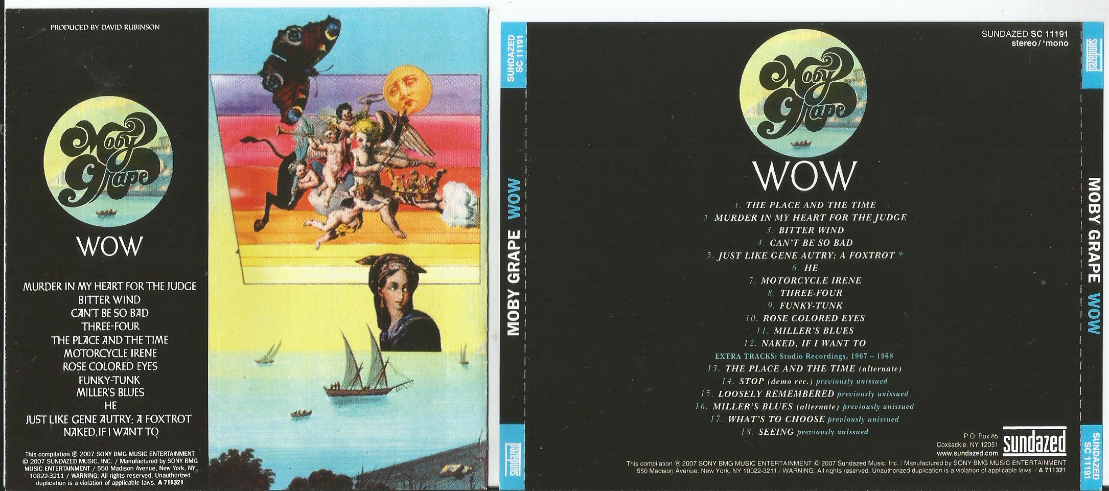 Moby Grape Wow (Vinyl Records, LP, CD) on CDandLP