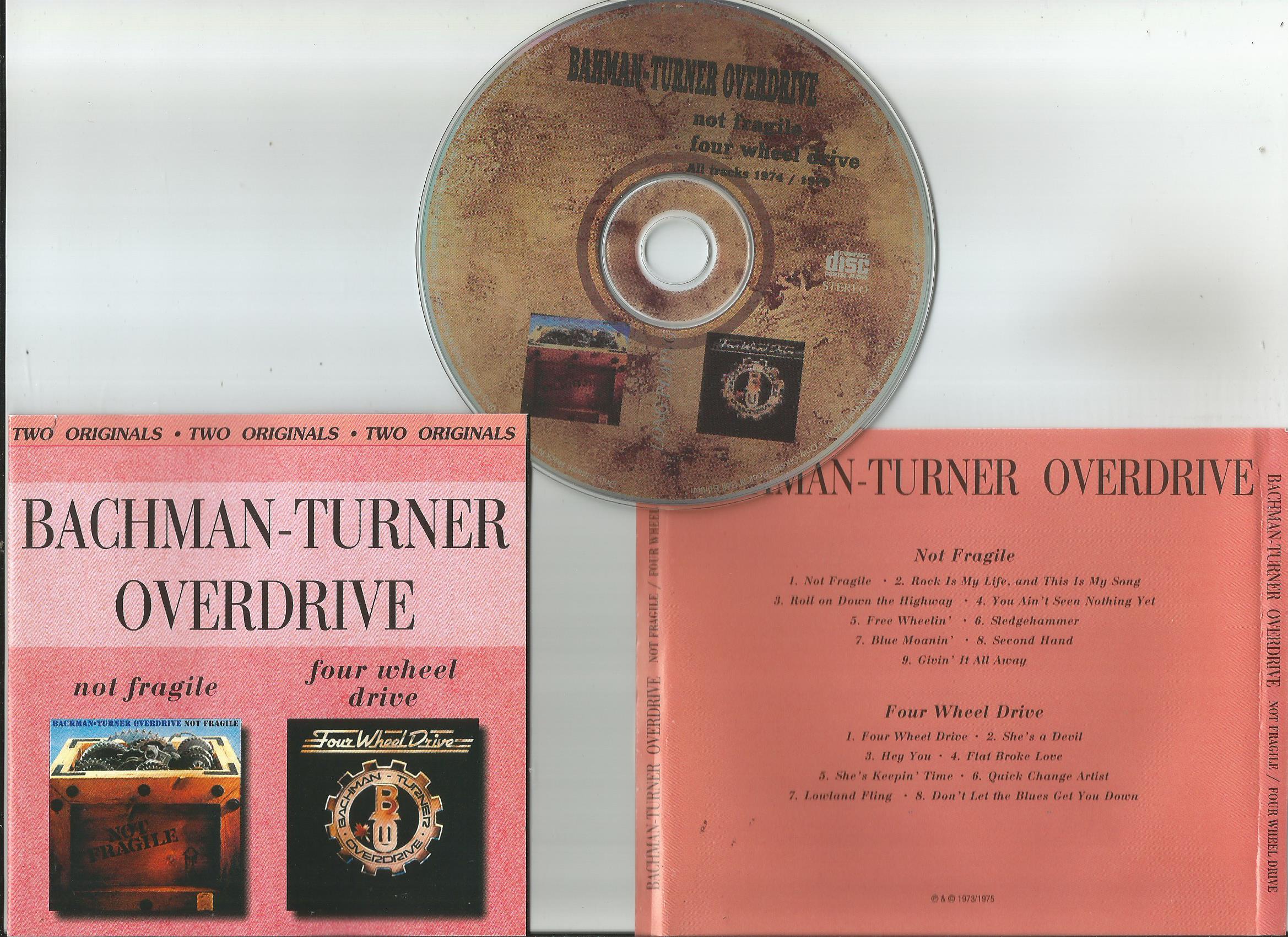 Bachman Turner Overdrive Not fragile (Vinyl Records, LP, CD) on CDandLP
