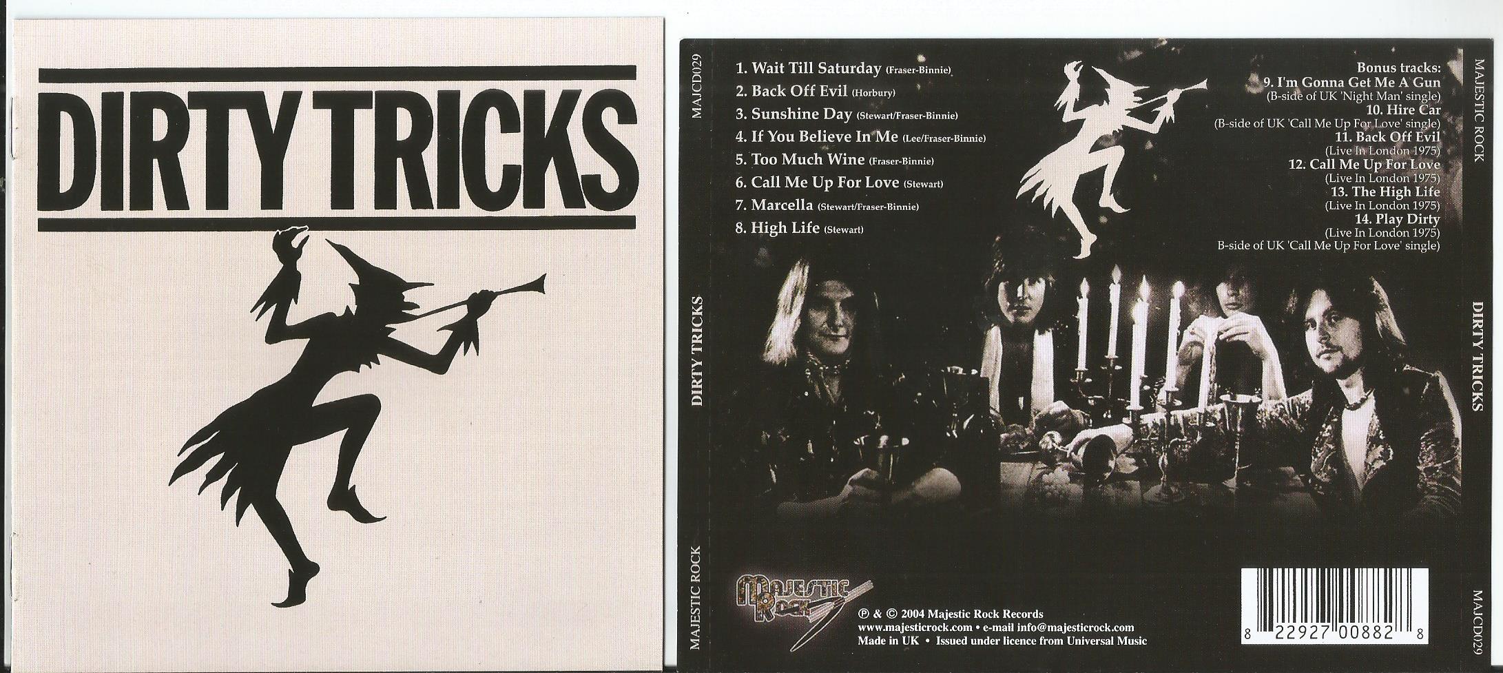 Dirty Tricks Dirty tricks (Vinyl Records, LP, CD) on CDandLP