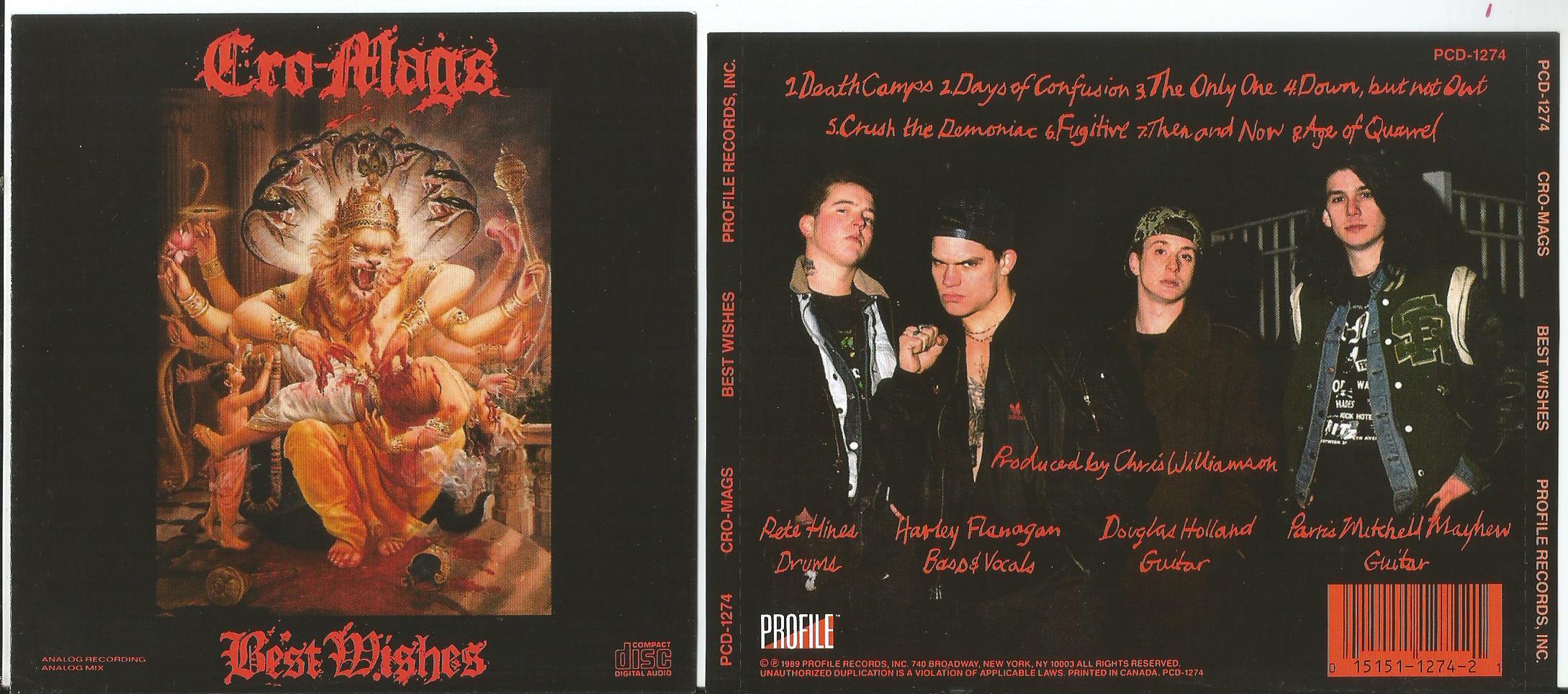 Cro-Mags vinyl, 278 LP records & CD found on CDandLP