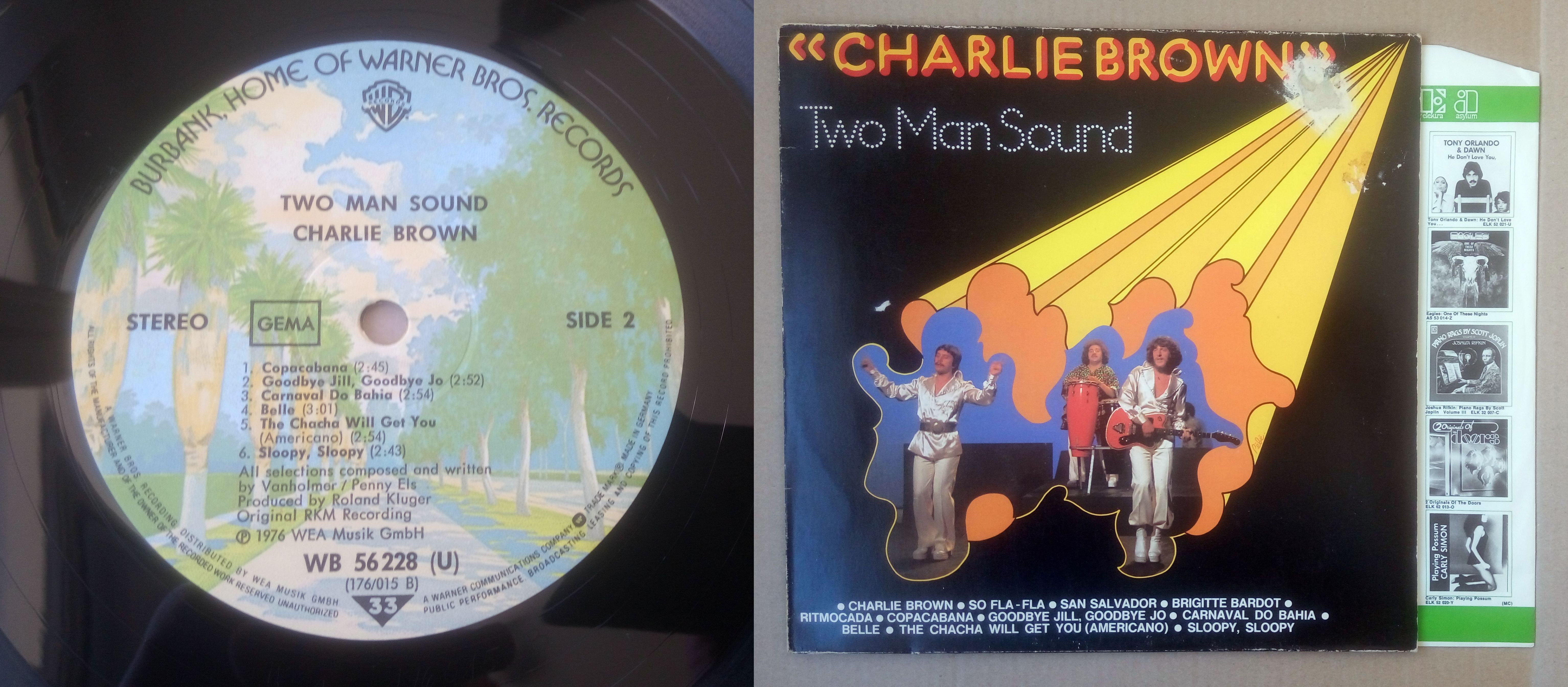Album Charlie brown de Two Man Sound sur CDandLP