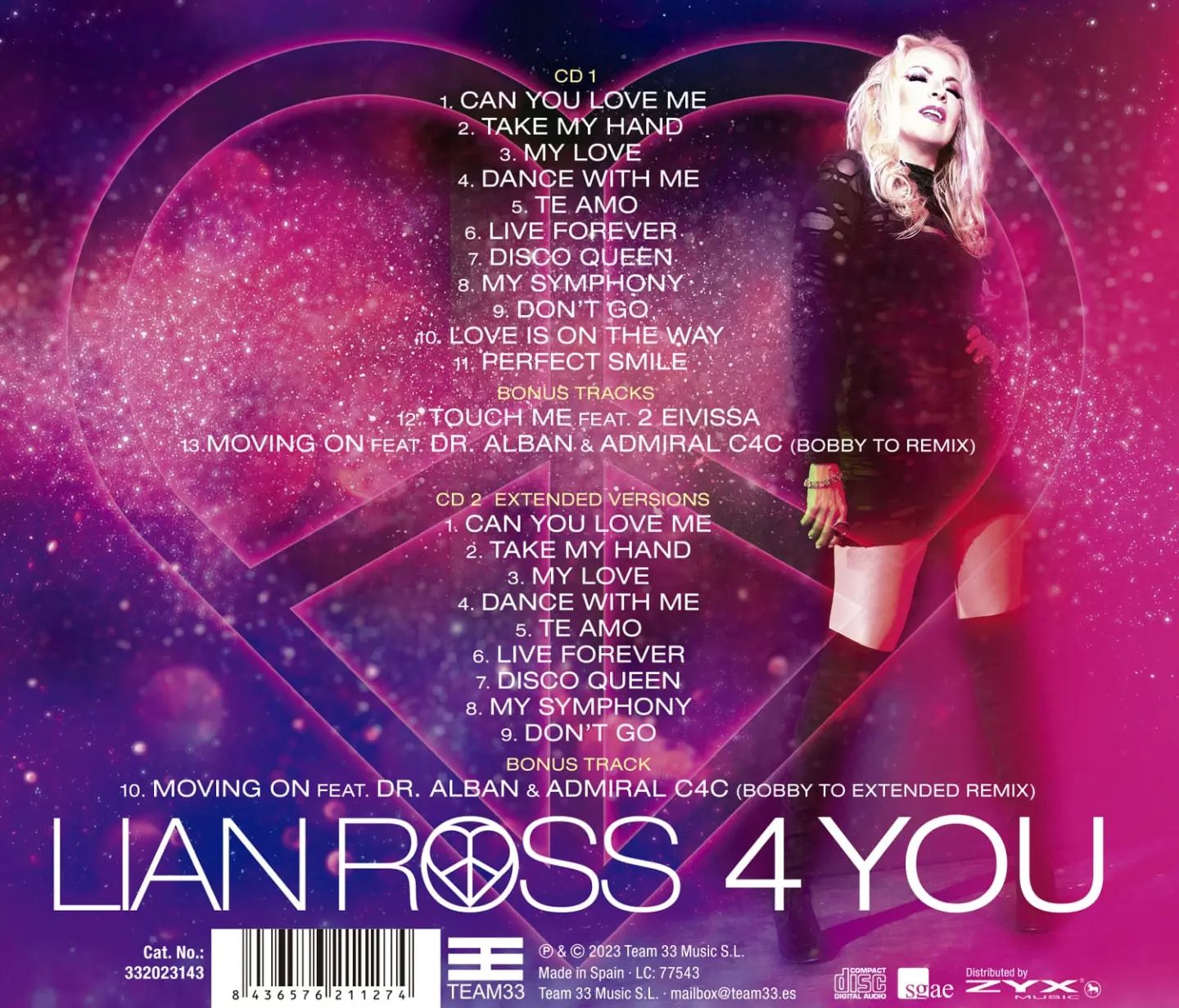 Lian Ross - 4You (2023) 2CD [MP3|320 Kbps] :: NNM-Club