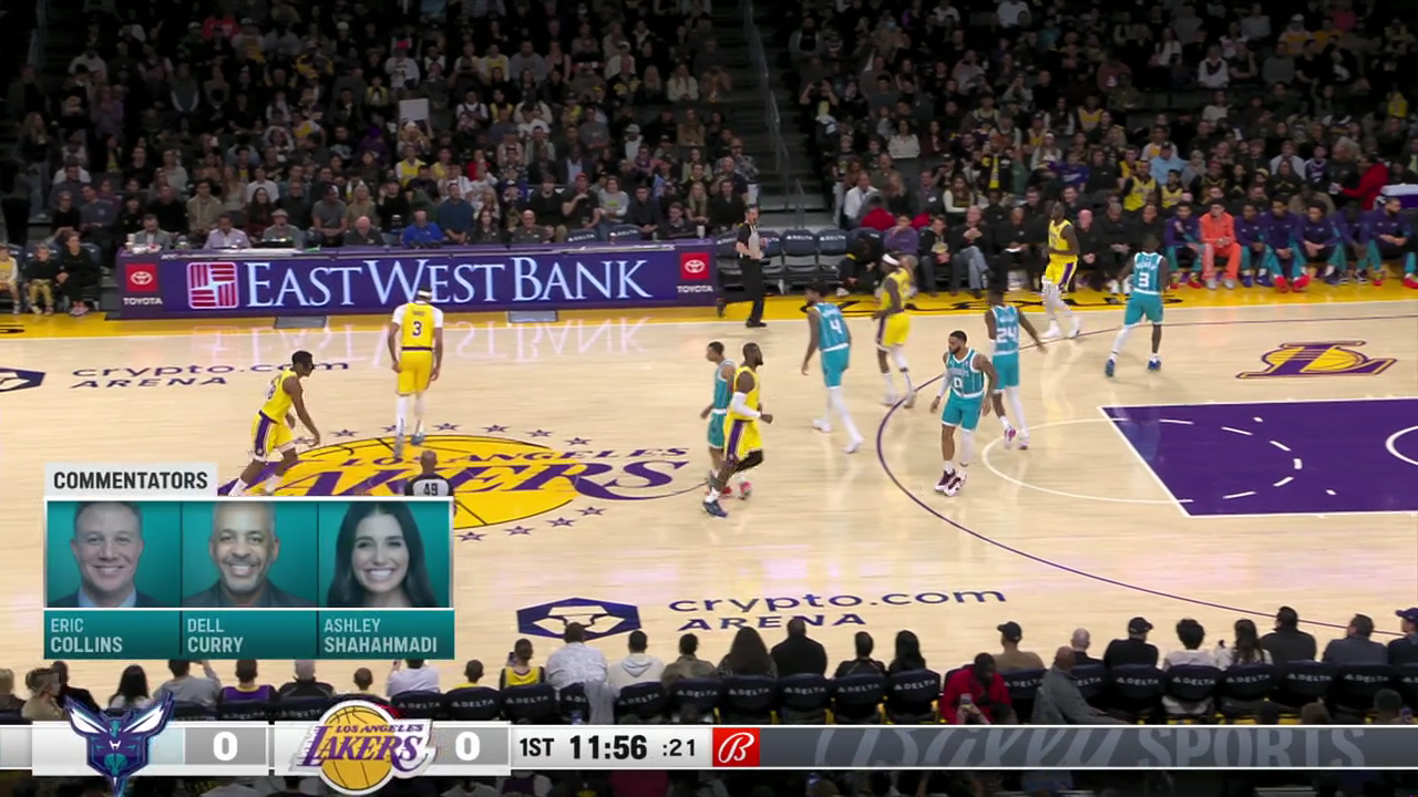 NBA 2023-2024 / RS / 28.12.2023 / Charlotte Hornets @ Los Angeles Lakers [Баскетбол, WEB-DL HD ...